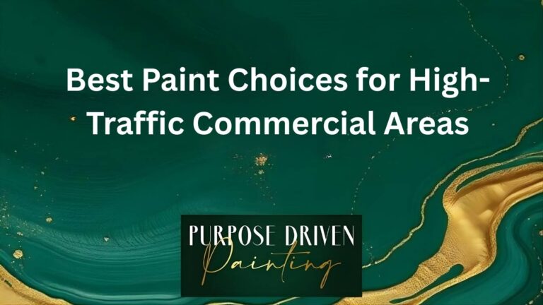Best Paint Choices For High-Traffic Commercial Areas